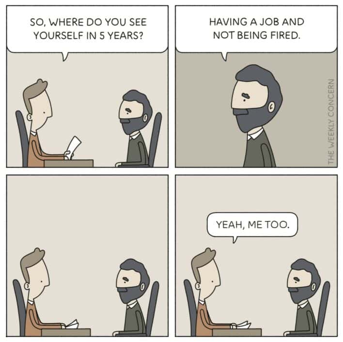 20 Dark Humor Comics About Life's Anxieties From "The Weekly Concern"