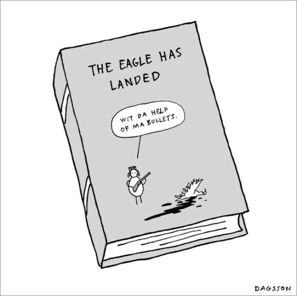 20+ Famous Book Titles Reimagined By Dark Humor Master Hugleikur Dagsson