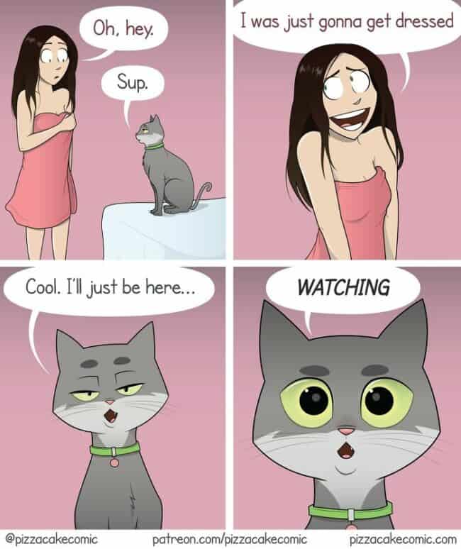 45 Relatable Comics About Life From The Female Perspective From "Pizza ...