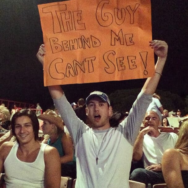 40 Funny Concert Signs From Clever And Creative Fans