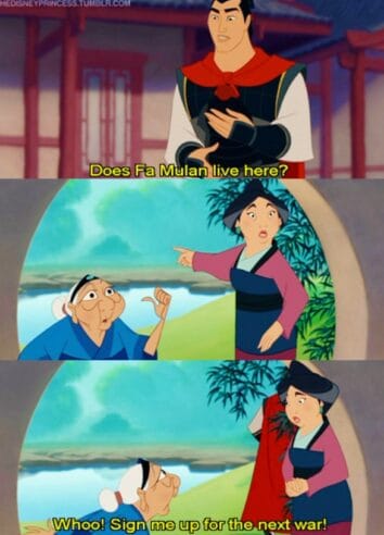 35 Mulan Memes That Get Down To Business To Defeat The Huns