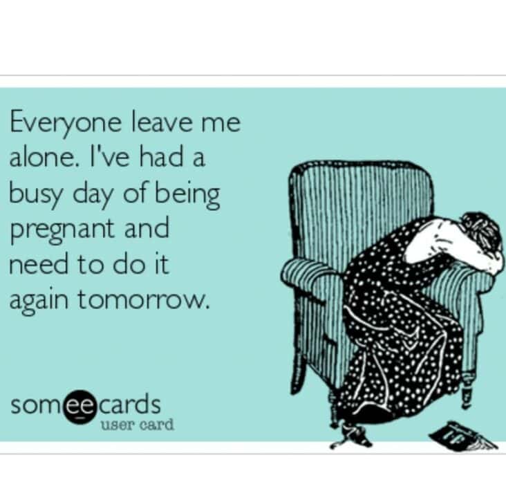 40 Funny Pregnancy Memes Anyone Who's Squeezed Out A Baby Can Relate To