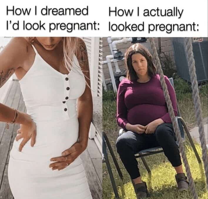 40 Funny Pregnancy Memes Anyone Who's Squeezed Out A Baby Can Relate To