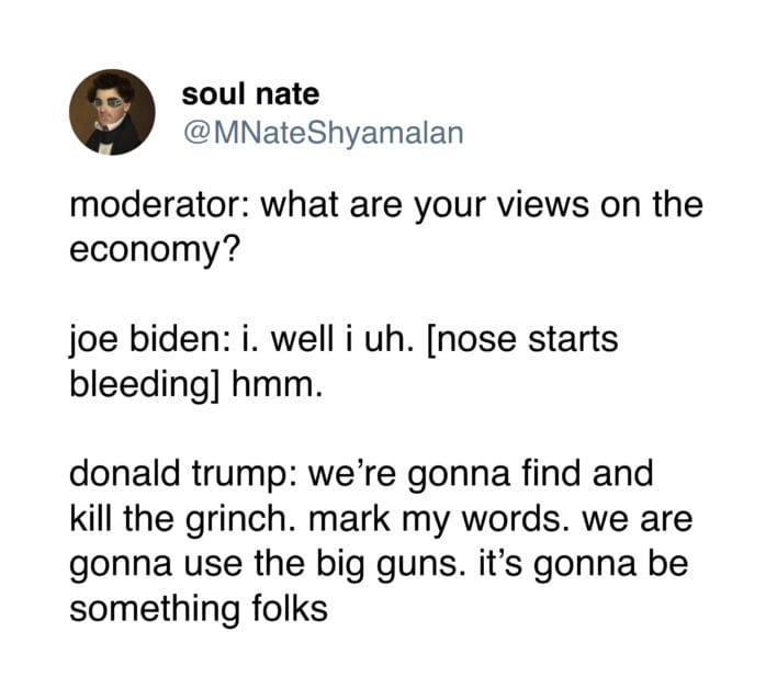 65 Funniest Memes, Tweets, And Reactions To The Presidential Debate