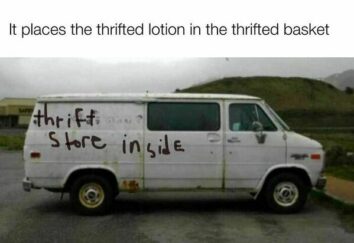 55 Funny Thrift Shop Memes And Finds From “Ridiculous Thrifter”