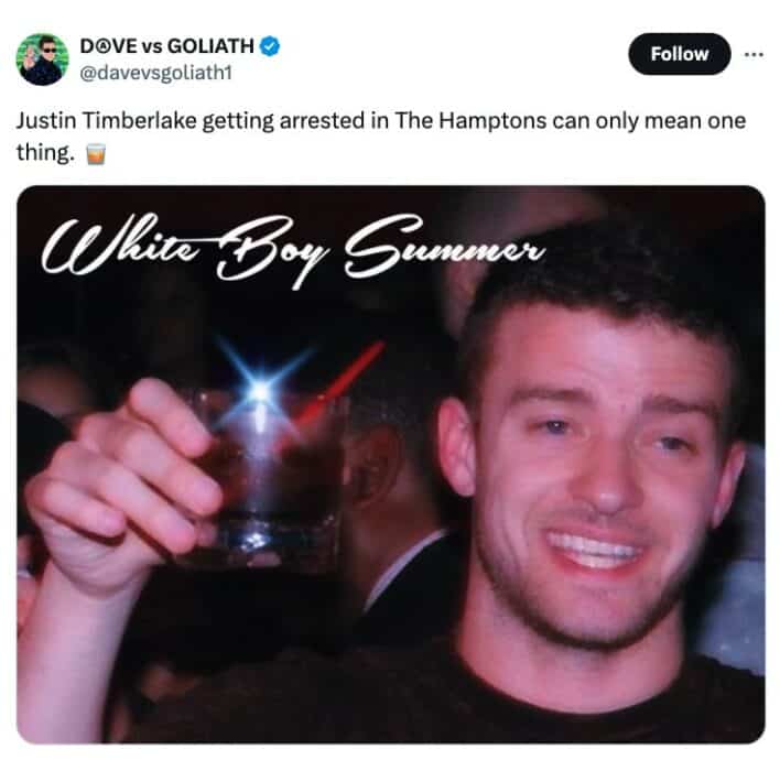 36 Funniest Reactions To Justin Timberlake Being Arrested For A DUI