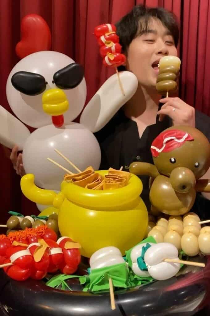 43 Realistic Balloon Food Creations From Artist Jiwon Lee