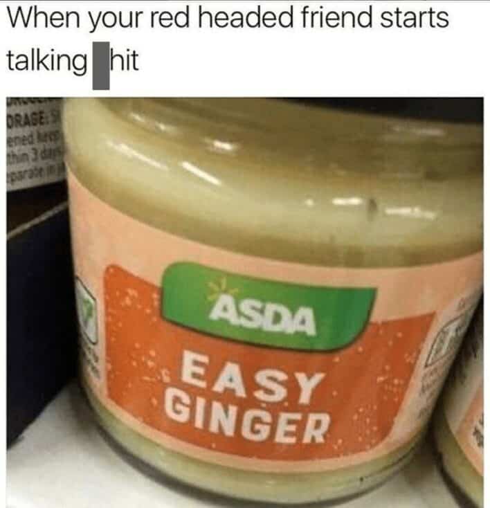 40 Funny Redhead Memes For Ginger Girls Trying Not To Sunburn