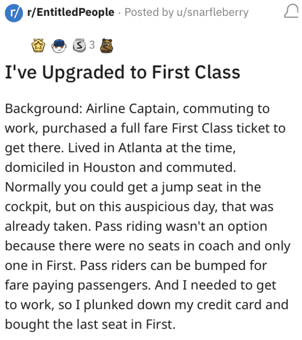 Entitled Airplane Passenger Says She Belongs In First Class Just ...