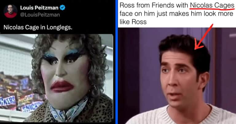 30 Wild Nicolas Cage Memes Celebrating The Iconic "Long Legs" Actor