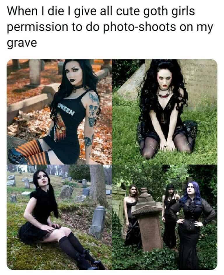 37 Goth Memes For Dark Spirits Waiting For Their Black Parade