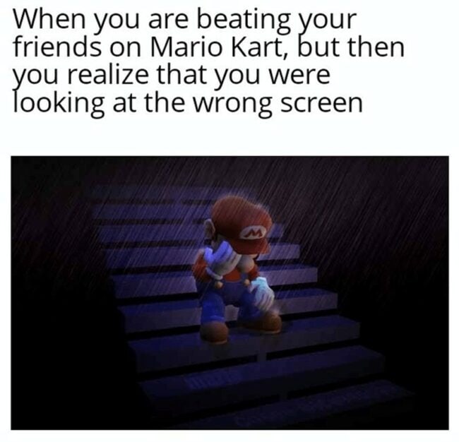 35 Mario Kart Memes For All Who Know The Betrayal Of A Banana Peel