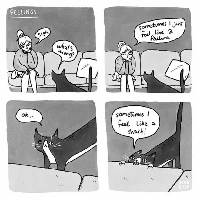 30 Thoughtful Comics About The Hilarious Struggles Of Being A Human ...