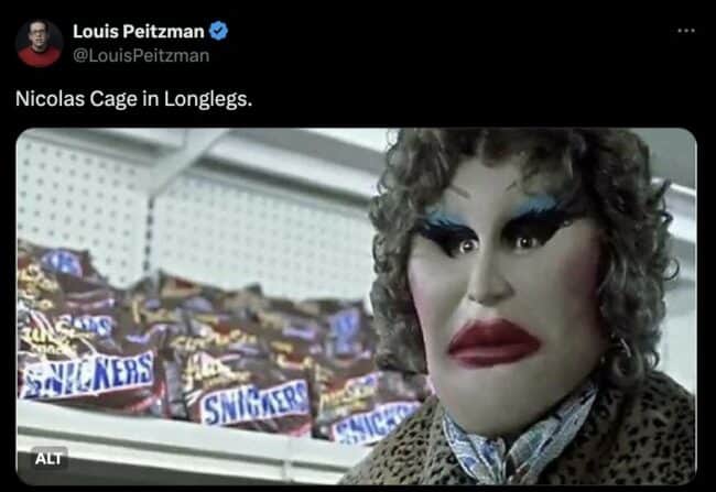 30 Wild Nicolas Cage Memes Celebrating The Iconic "Long Legs" Actor