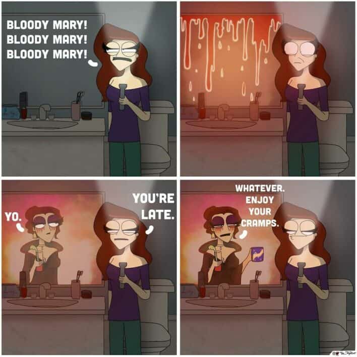 40 Steamy And Hilarious Comics About Women's Needs From The Red Dot