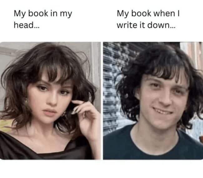 35 Relatable Writing Memes For Struggling Authors Battling The Blank Page
