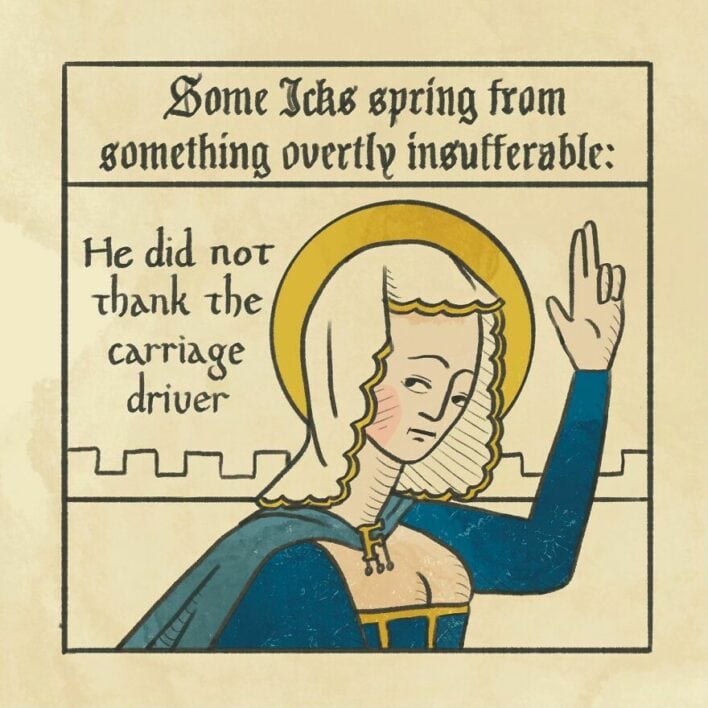 "Recognising The Ick" — Dating Advice For Today's Problems Told Through Medieval Humor