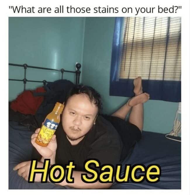 30 Spicy Food Memes For People Who Carry A Bottle Of Hot Sauce In Their ...