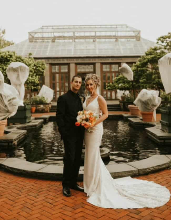 Bride Devastated When Botanical Garden Covers All The Plants For Her ...