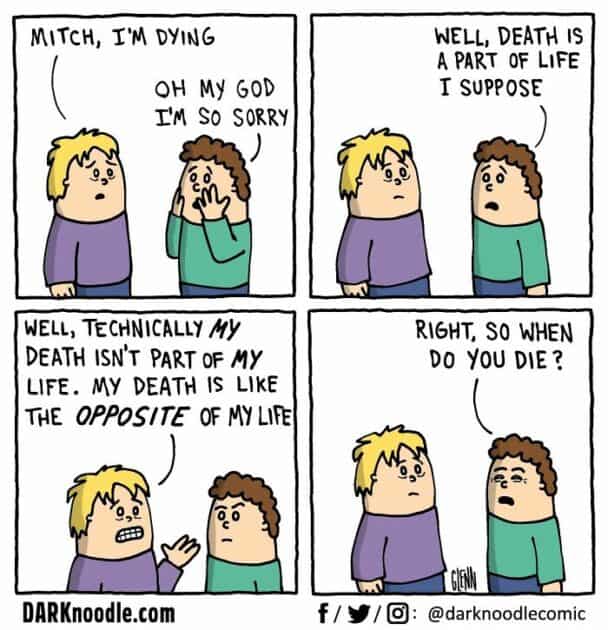 45 Dark Humor Comics From The Twisted DARKnoodle Comics