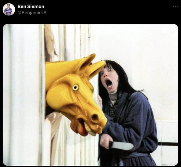 32 Funniest Horse Photobombing Memes From That Florence Pugh Andrew ...