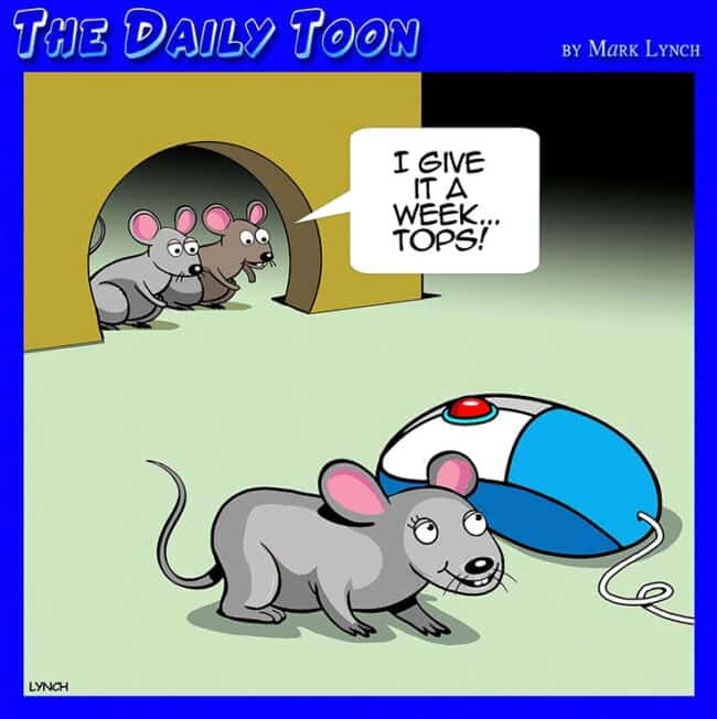 45 Funny Single-Panel Comics From "Daily Toon" Artist Mark Lynch