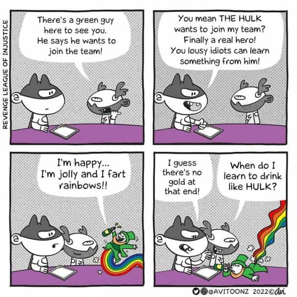 40 Funny Comics Loaded With Puns And Silliness From Avi Toonz