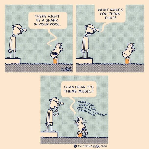 40 Funny Comics Loaded With Puns And Silliness From Avi Toonz