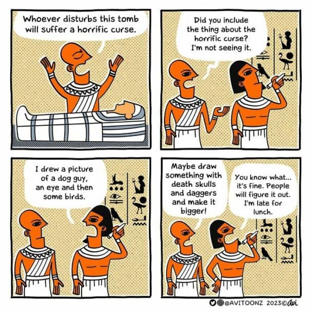 40 Funny Comics Loaded With Puns And Silliness From Avi Toonz