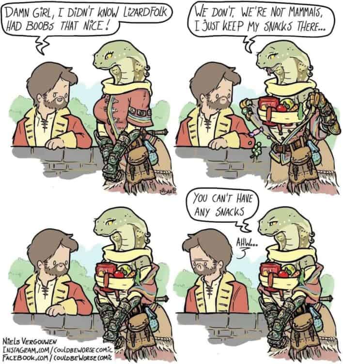 30 Hilarious Dungeons And Dragons Comics From Artist Who Love To Roll ...