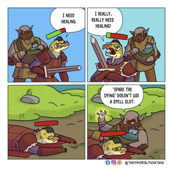 30 Hilarious Dungeons And Dragons Comics From Artist Who Love To Roll ...
