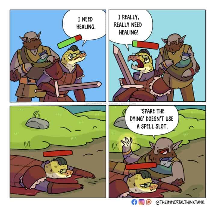 30 Hilarious Dungeons And Dragons Comics From Artist Who Love To Roll ...