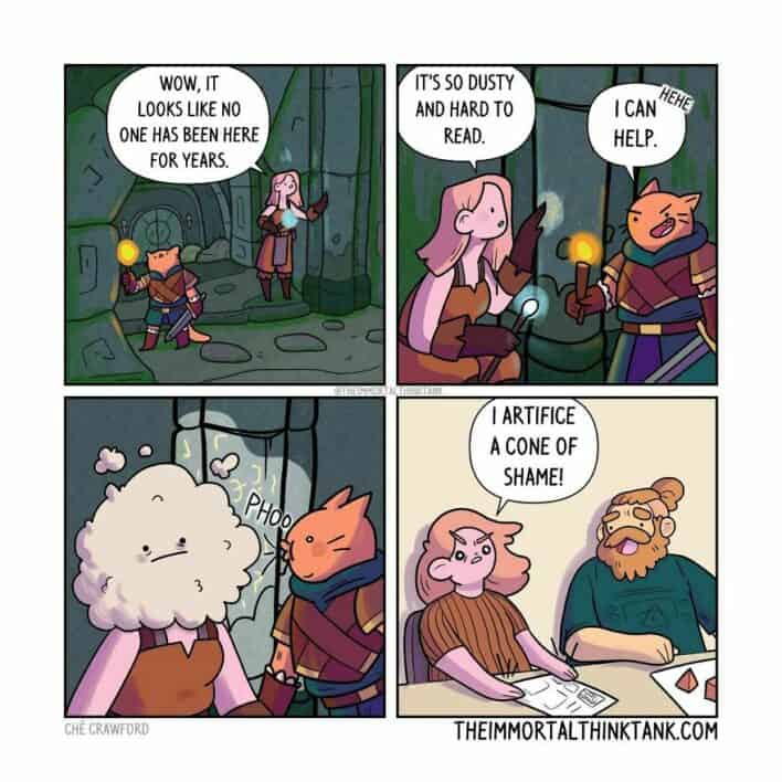 35 Funny Comics That Join Dungeons & Dragons And Parenting From Artist ...