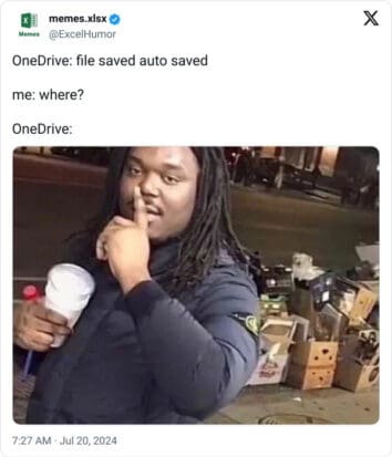 45+ Funny Excel Memes That Every Spreadsheet Warrior Will Relate To ...