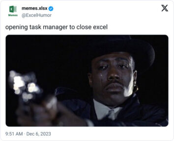 45+ Funny Excel Memes That Every Spreadsheet Warrior Will Relate To ...