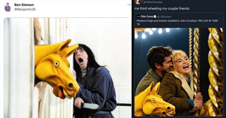 32 Funniest Horse Photobombing Memes From That Florence Pugh Andrew ...