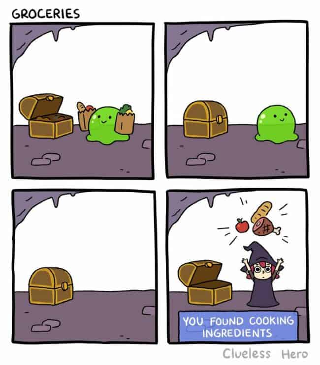 45 Hilarious Gaming Comics For True Video Game Fans From 'Clueless Hero'