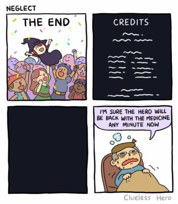 45 Hilarious Gaming Comics For True Video Game Fans From 'Clueless Hero'