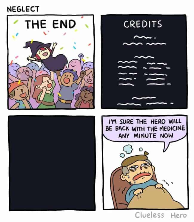 45 Hilarious Gaming Comics For True Video Game Fans From 'Clueless Hero'
