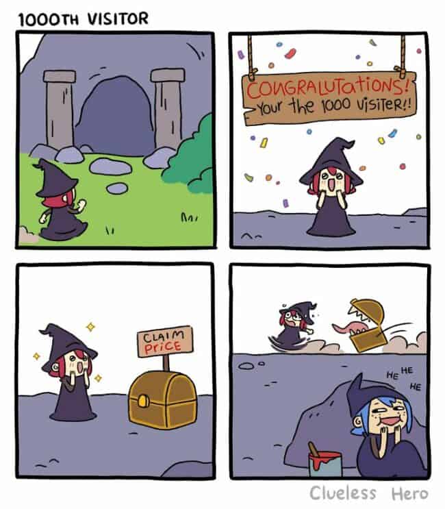 45 Hilarious Gaming Comics For True Video Game Fans From 'Clueless Hero'