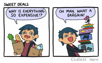 45 Hilarious Gaming Comics For True Video Game Fans From 'Clueless Hero'