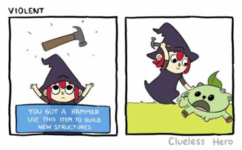 45 Hilarious Gaming Comics For True Video Game Fans From 'Clueless Hero'