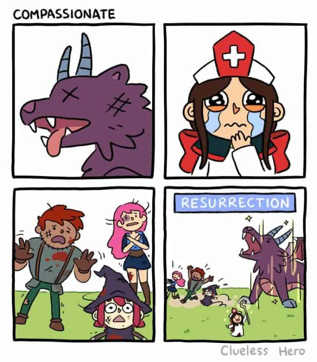 45 Hilarious Gaming Comics For True Video Game Fans From 'Clueless Hero'