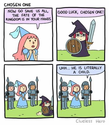 45 Hilarious Gaming Comics For True Video Game Fans From 'Clueless Hero'