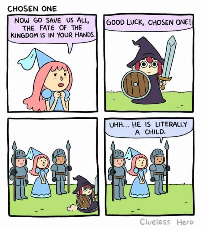 45 Hilarious Gaming Comics For True Video Game Fans From 'Clueless Hero'