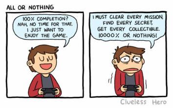 45 Hilarious Gaming Comics For True Video Game Fans From 'Clueless Hero'