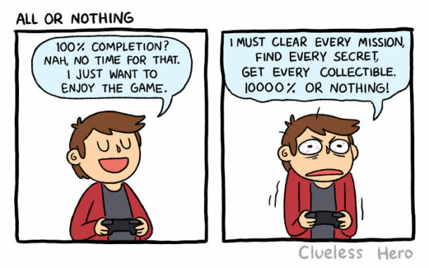 45 Hilarious Gaming Comics For True Video Game Fans From 'Clueless Hero'