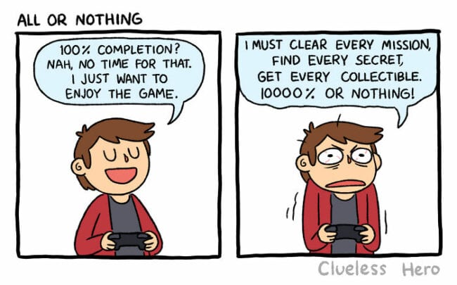 45 Hilarious Gaming Comics For True Video Game Fans From 'Clueless Hero'
