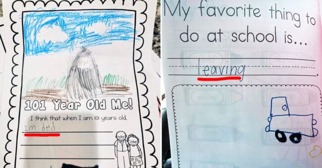 40+ Funny Homework Answers From Kids That Deserve An A+ In Creativity