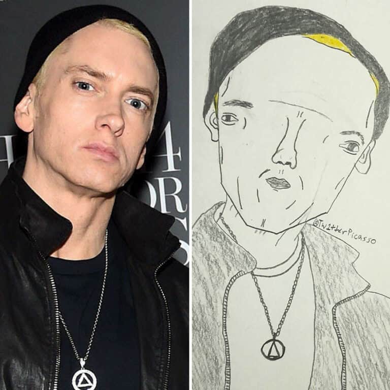 42 Poorly Drawn Celebrities From Fans Trying Their Best To Pay Tribute